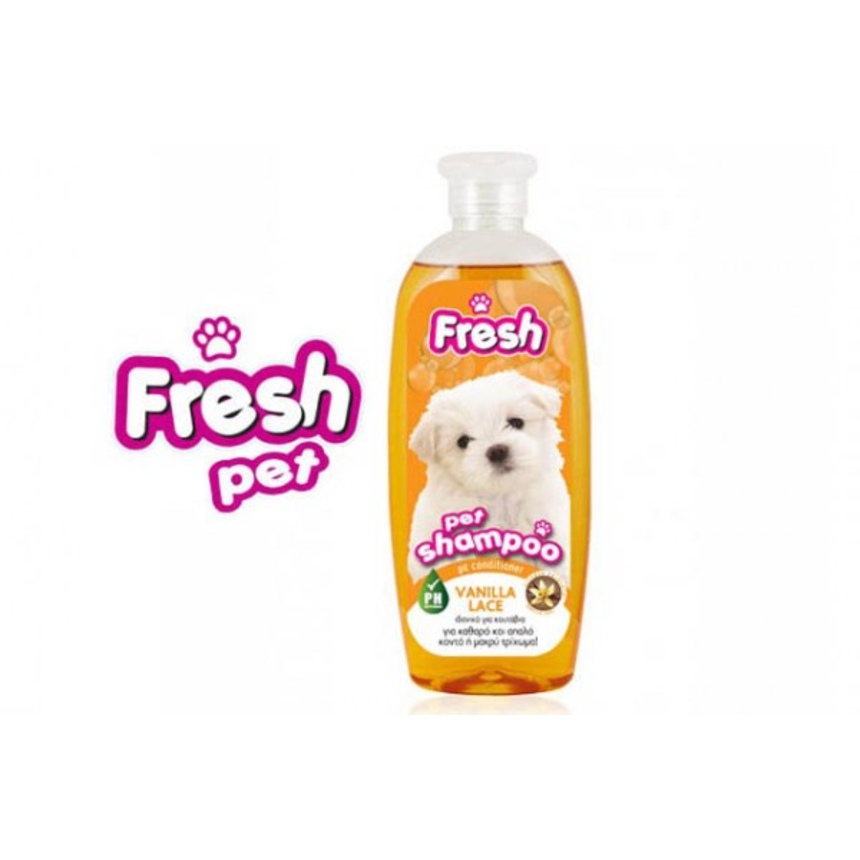 FRESH PET CARE VANILLA LACE ΣΑΜΠΟΥΑΝ ΓΙΑ ΚΟΥΤΑΒΙΑ 400ml - ONLINE PET SHOP