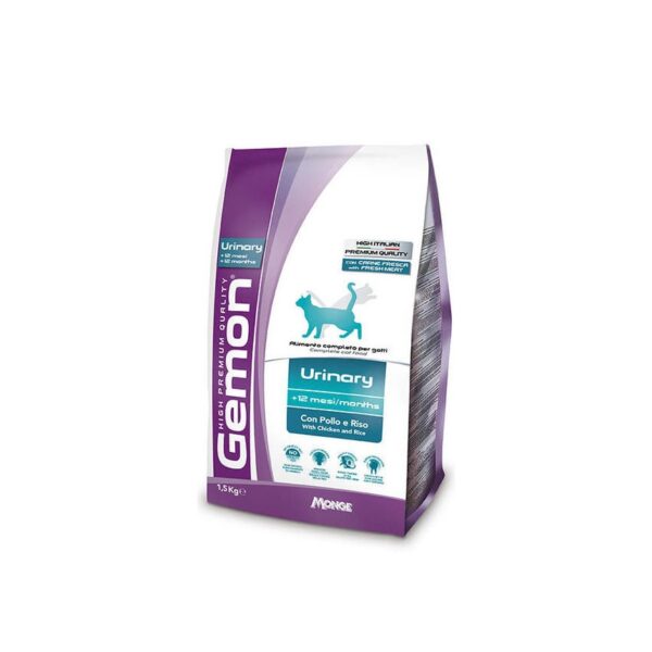 GEMON CAT URINARY ΤΡΟΦΗ ΓΙΑ ΓΑΤΕΣ ΜΕ ΚΟΤΟΠΟΥΛΟ & ΡΥΖΙ - ONLINE PET SHOP