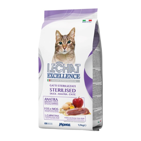 LE CHAT EXCELLENCE STERILIZED ΞΗΡΑ ΤΡΟΦΗ ΓΑΤΑΣ ΜΕ ΠΑΠΙΑ 1,5KG - ONLINE ...