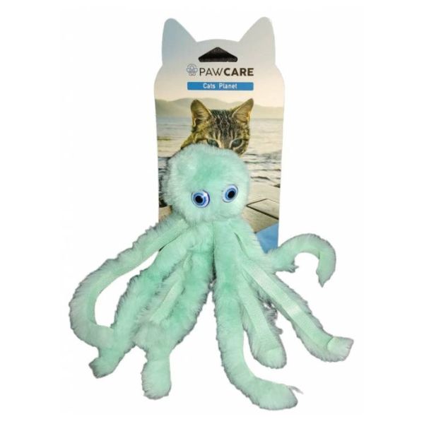 PAW CARE ΠΑΙΧΝΙΔΙ ΓΑΤΑΣ ΠΡΑΣΙΝΟ ΧΤΑΠΟΔΙ 20cm - ONLINE PET SHOP