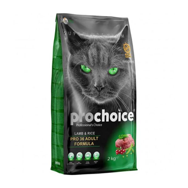 PROCHOICE PRO 36 ADULT ΞΗΡΑ ΤΡΟΦΗ ΓΑΤΑΣ ΜΕ ΑΡΝΙ - ONLINE PET SHOP